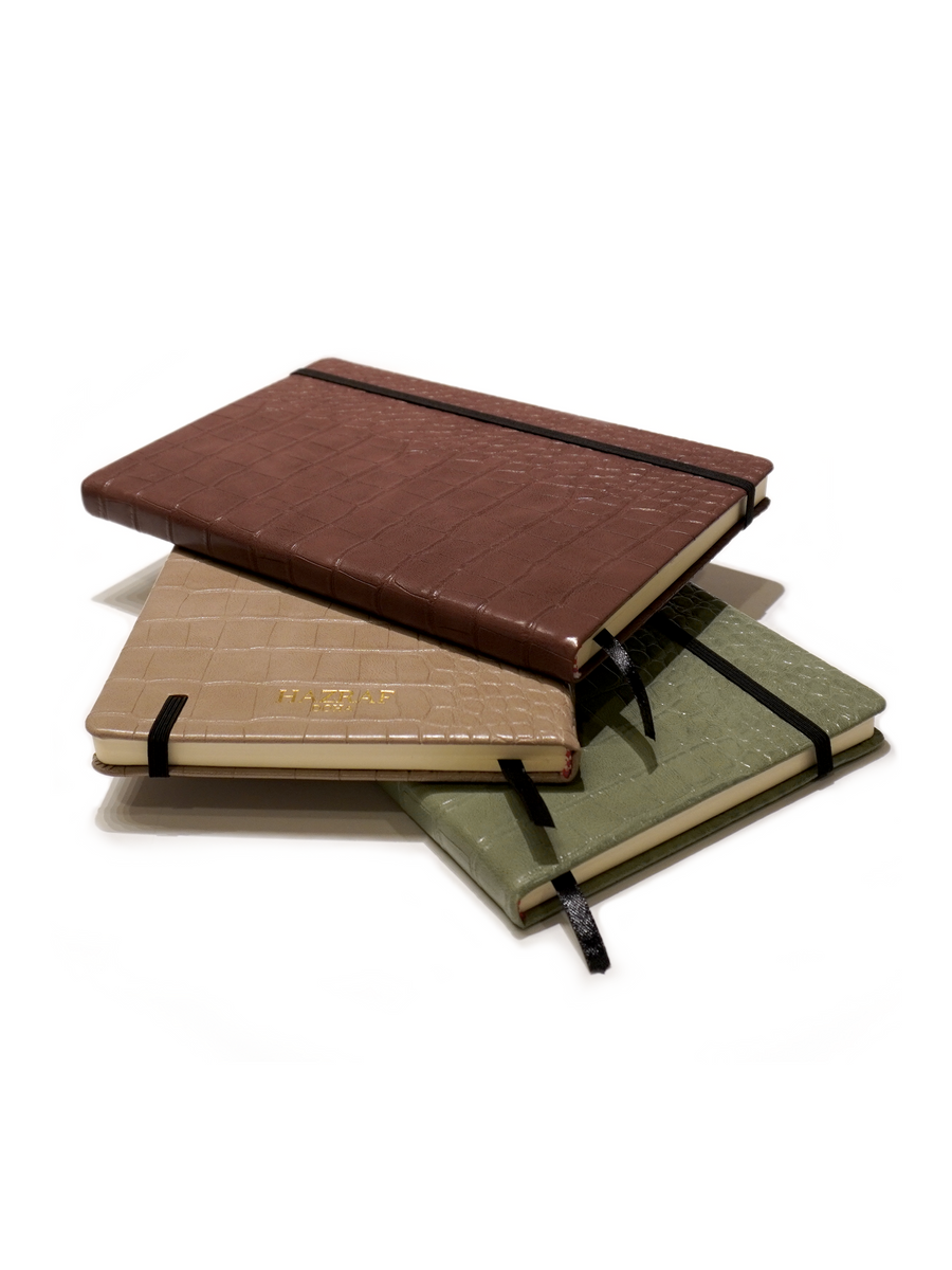 Embossed Leather Notebooks – HAZRAF